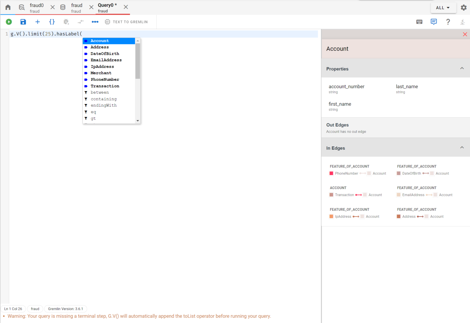 G.V() – Graph Database Client & Visualization Tool